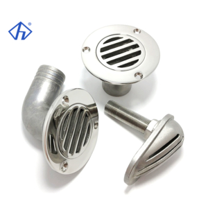 Stainless Steel Marine Cockpit Elbow Drain Scupper Deck Scuppers ...