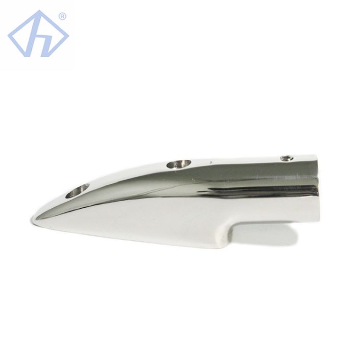 Polished Boat Grab Rail Fitting (125*33*32mm) Yacht Handrail End ...
